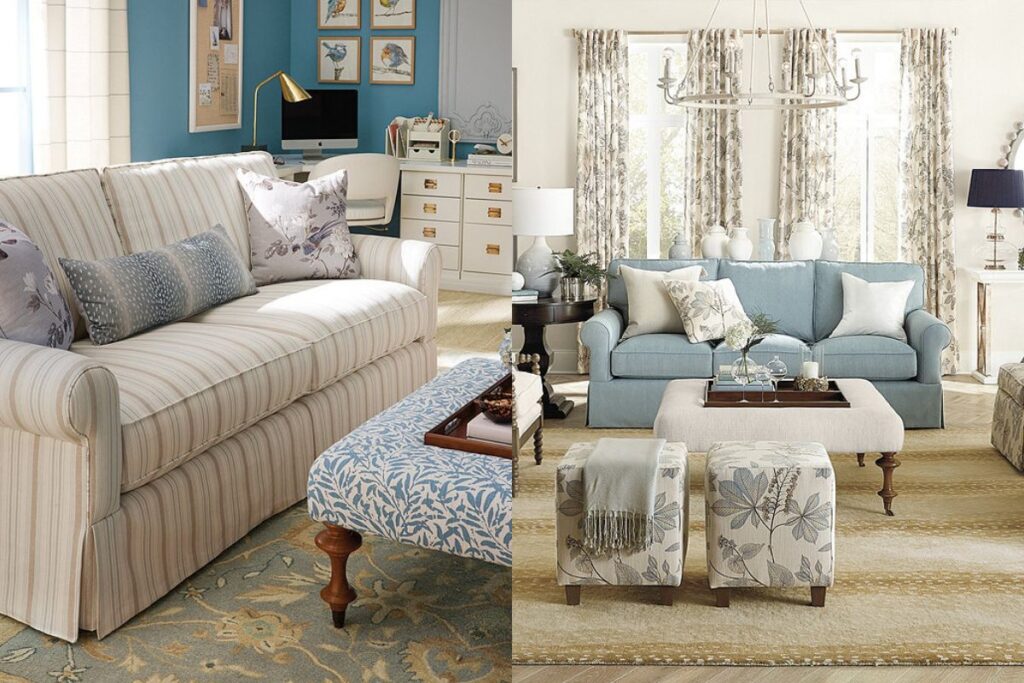 The Baldwin Upholstered Sofa: Custom Comfort with a Timeless Touch ...